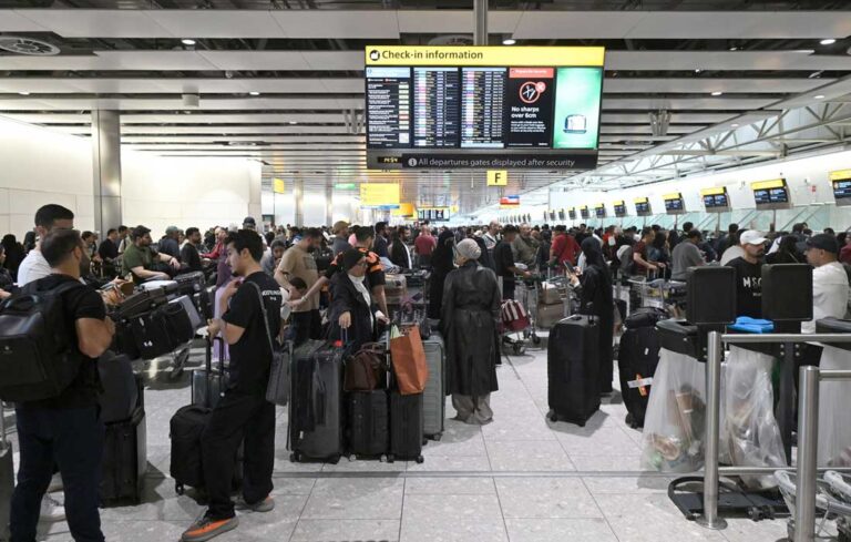 European airport disruption continues after weekend cyber-attack - MENA ...